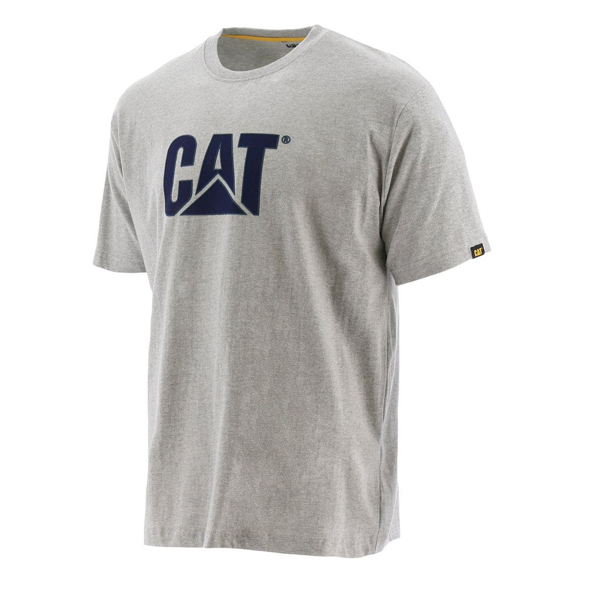Remera Cat Hombre Tm Logo Gris - My Shuzz - Tienda Online en Paraguay