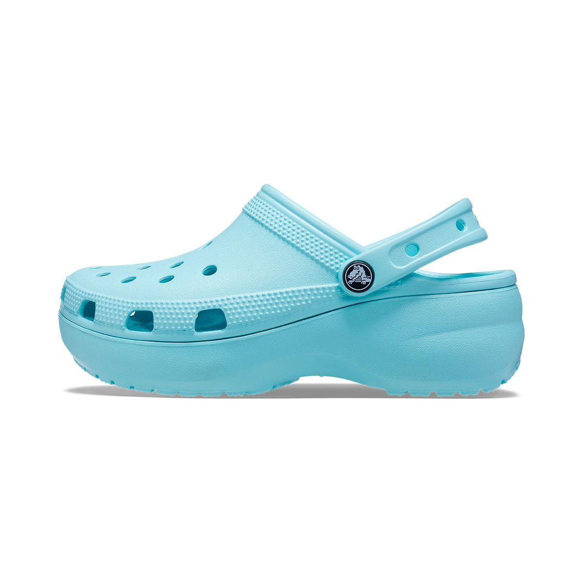 Crocs Azul Classic Platform Clog Mujer - My Shuzz - Tienda Online en ...