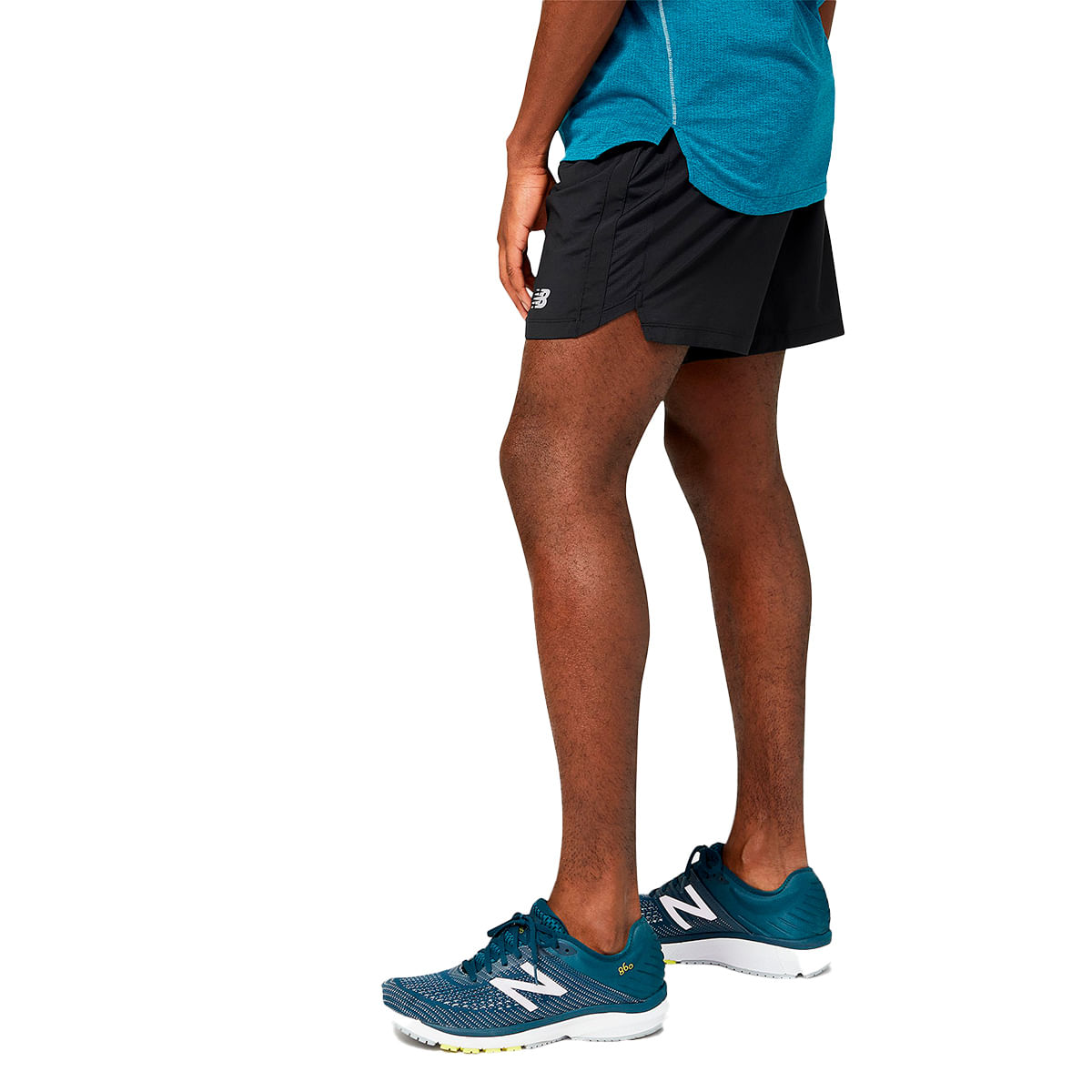 Short New Balance Hombre Accelerate 7 Inch Negro - New Balance Paraguay ...
