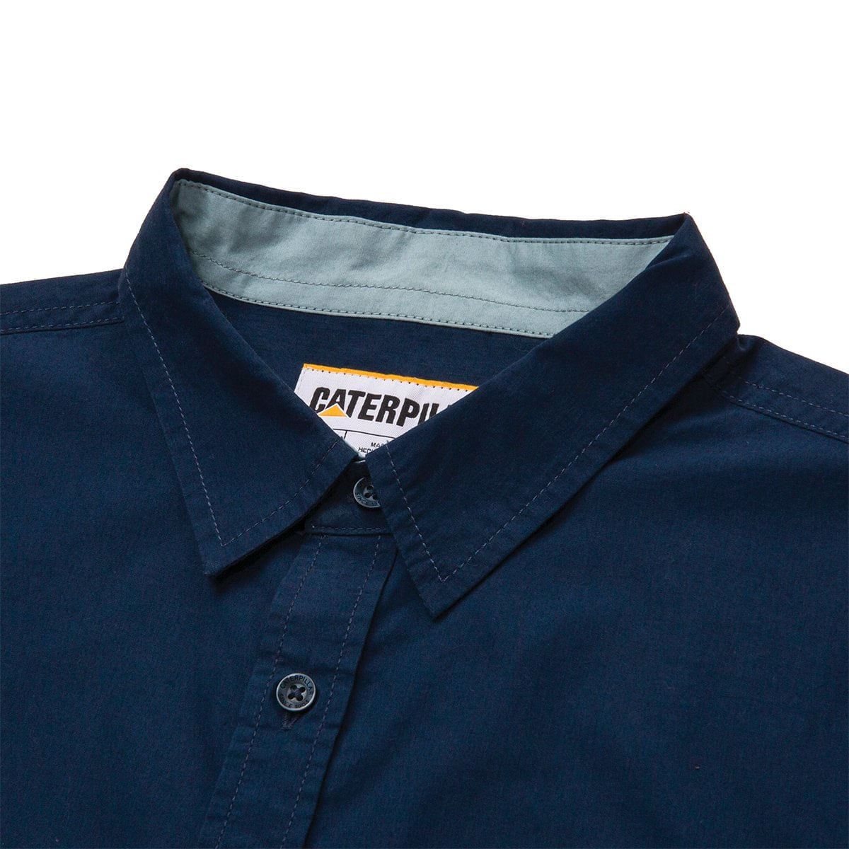 Camisa Cat Hombre Poplin S/S Azul Marino - My Shuzz - Tienda Online en ...