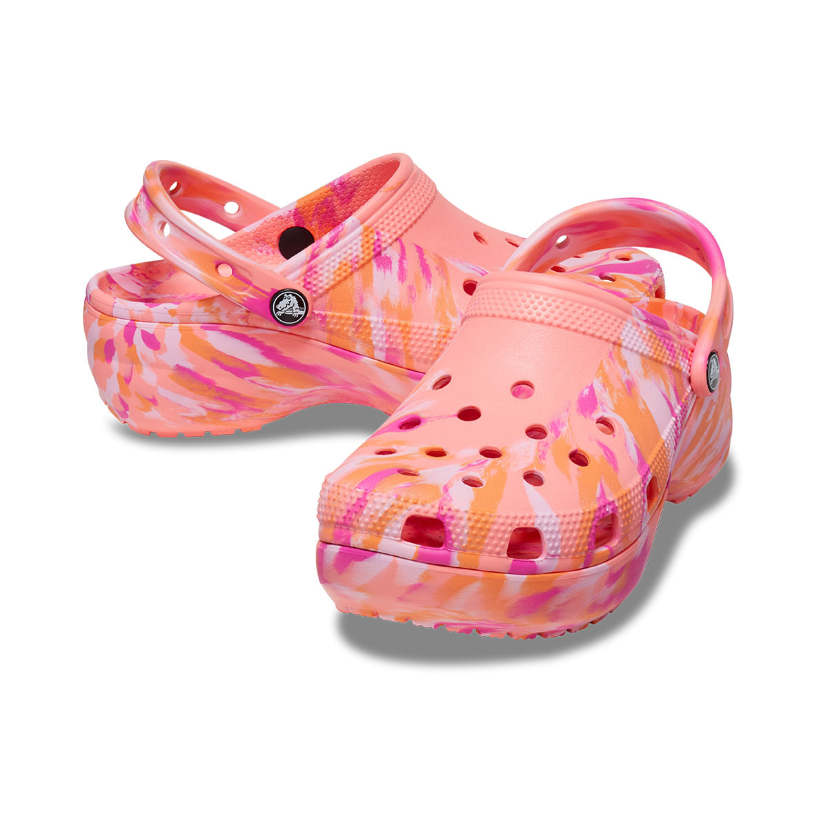 Crocs Mujer Classic Platform Tiedye - Crocs Paraguay | Tienda Oficial
