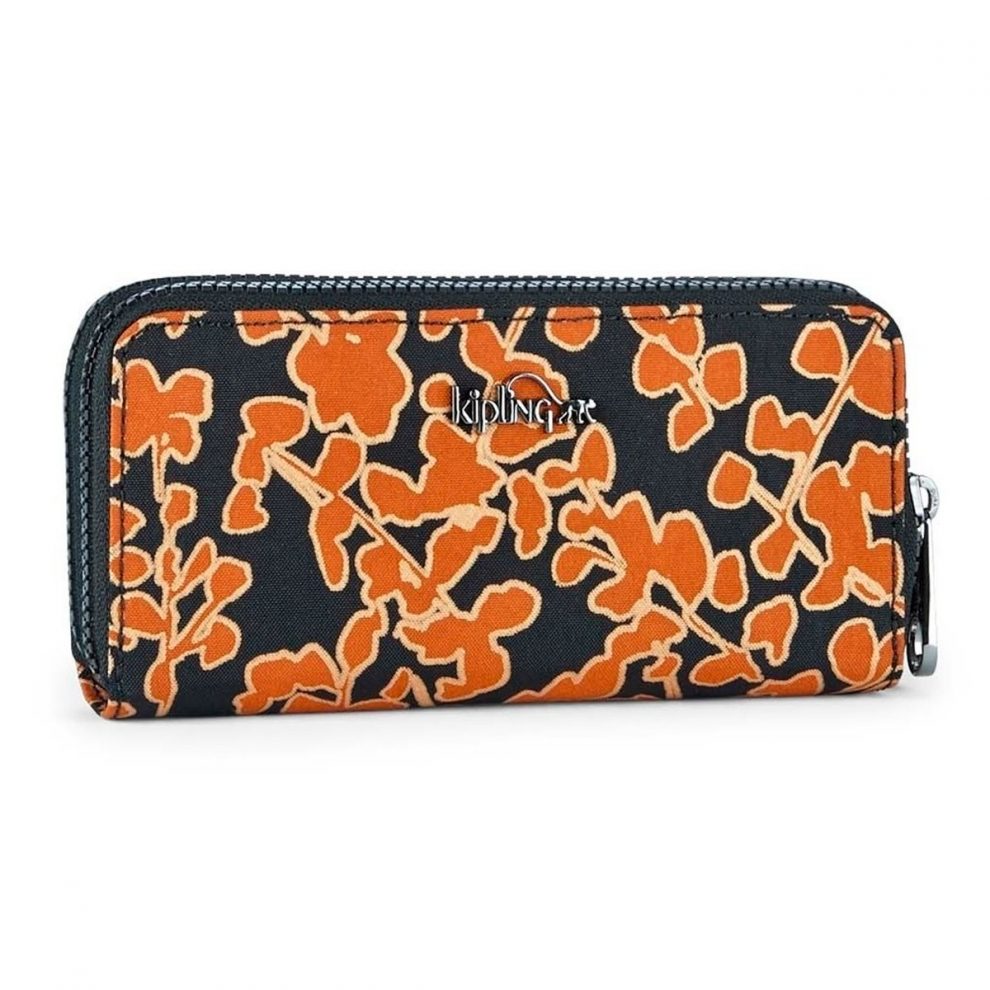 Billetera Kipling Mujer Uzario Floral Multicolor - My Shuzz - Tienda ...