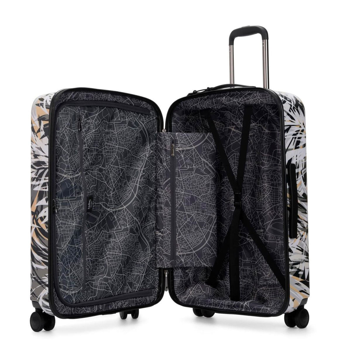 Kipling Maleta Curiosity M Urban Palm - My Shuzz - Tienda Online en Paraguay