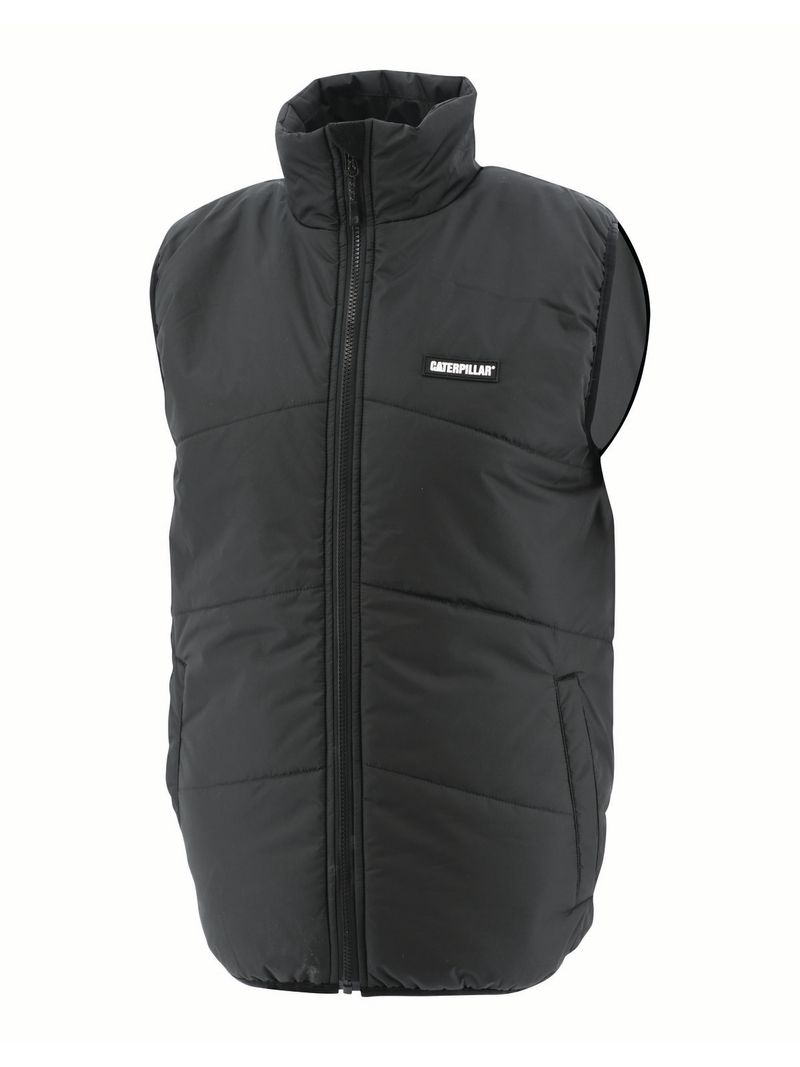 Chaleco Cat Hombre Foundation Chevron Insulated Negro - Cat Lifestyle ...