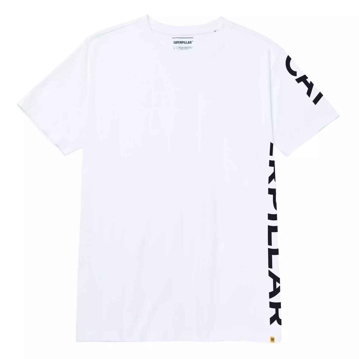 Remera Cat Hombre Cat Id Graphic Blanco - Cat Lifestyle Paraguay ...
