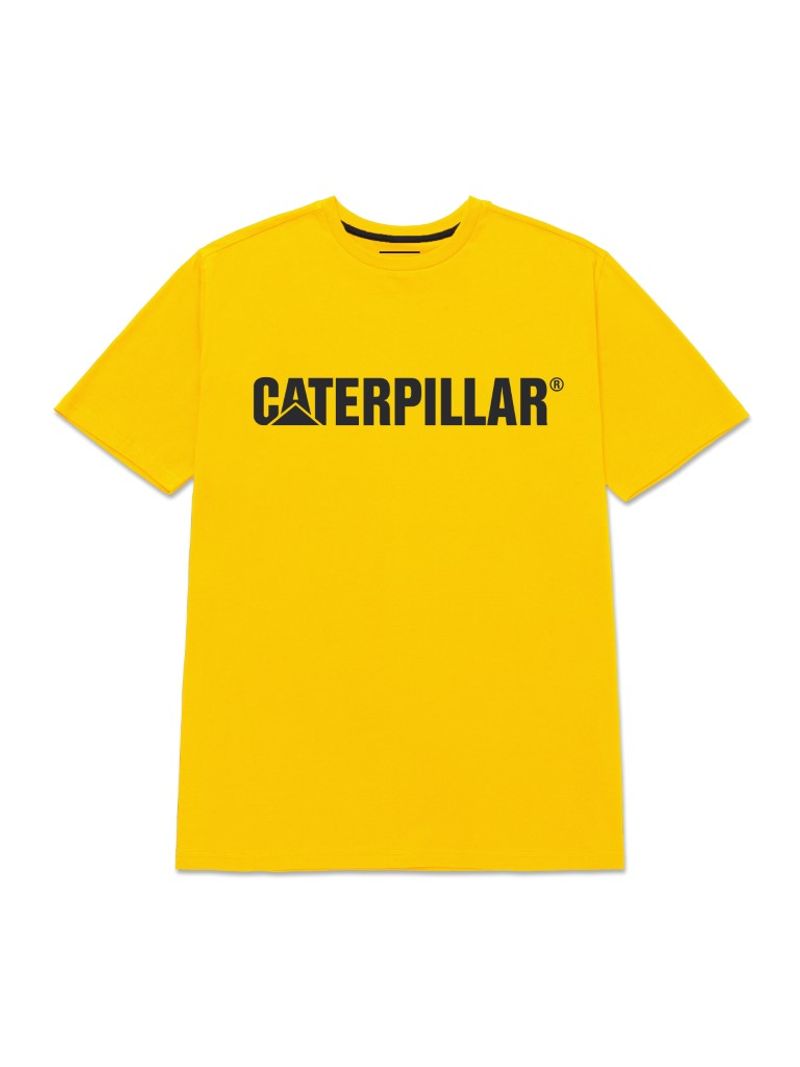 Remera Cat Hombre Original Fit Caterpillar Logo Amarillo - Cat ... Remera Cat Hombre Original Fit Caterpillar Logo Amarillo - Cat ...