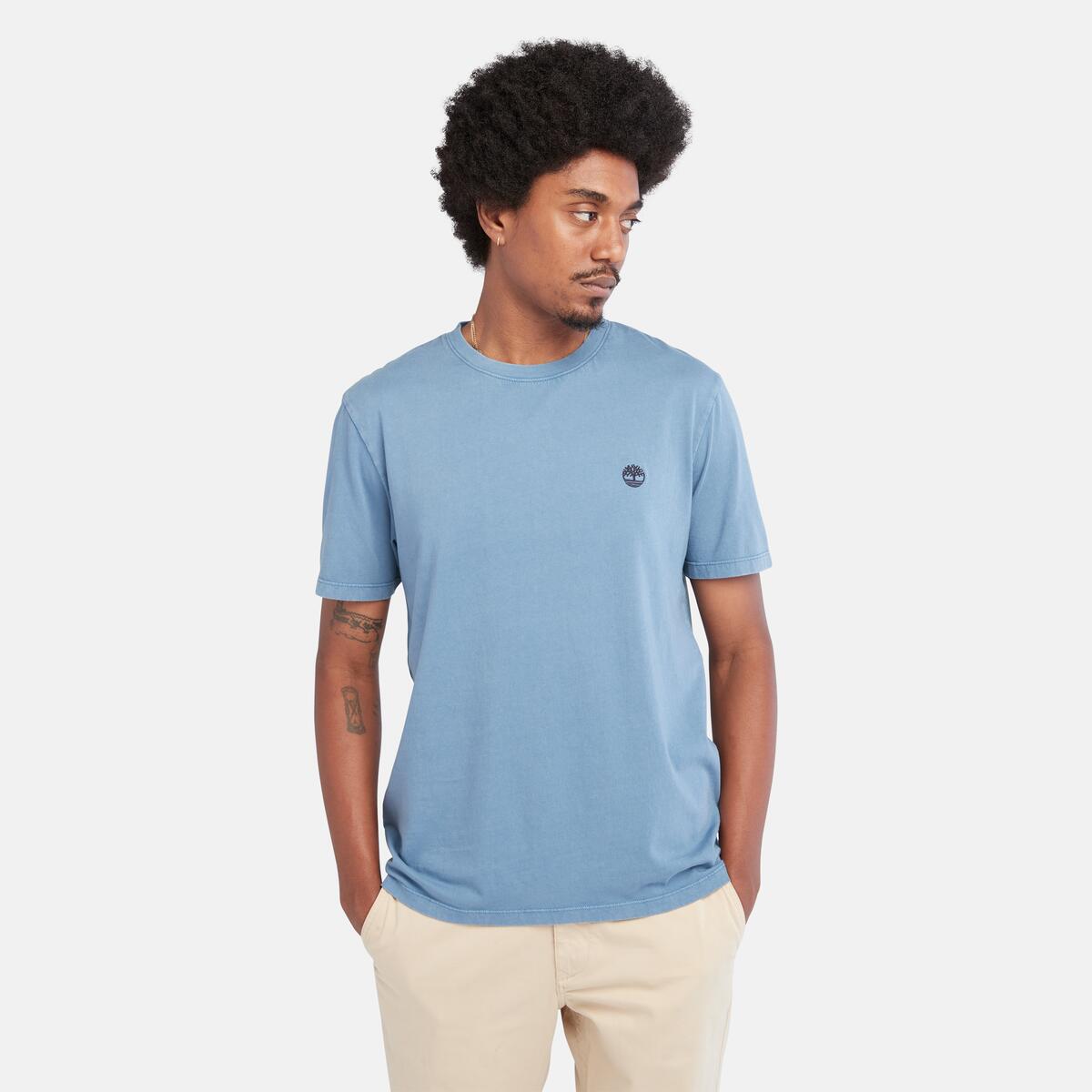 Remera Timberland Hombre Dunstan River Celeste - My Shuzz - Tienda ...