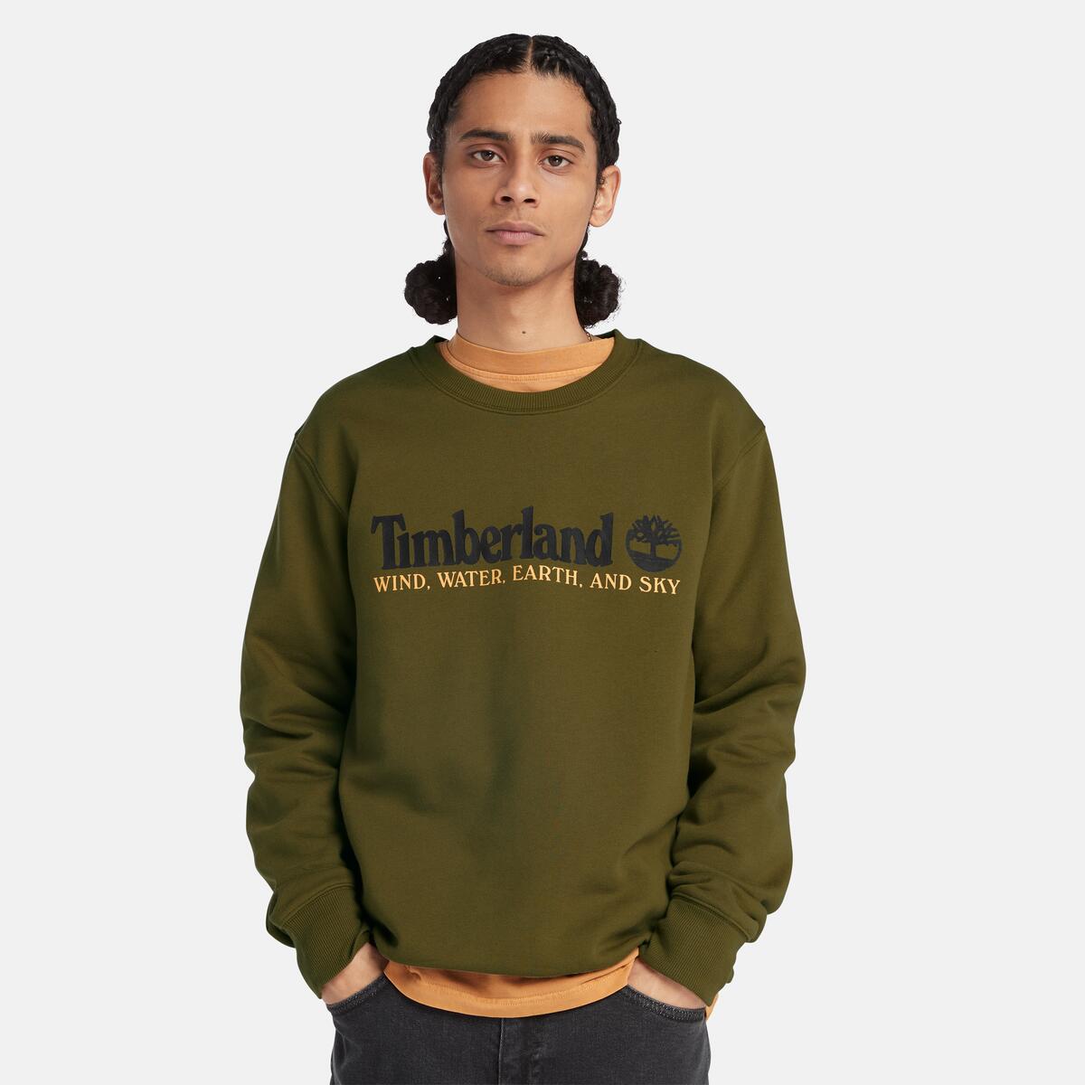 Suéter Timberland Hombre Front Graphic Verde - My Shuzz - Tienda Online ...