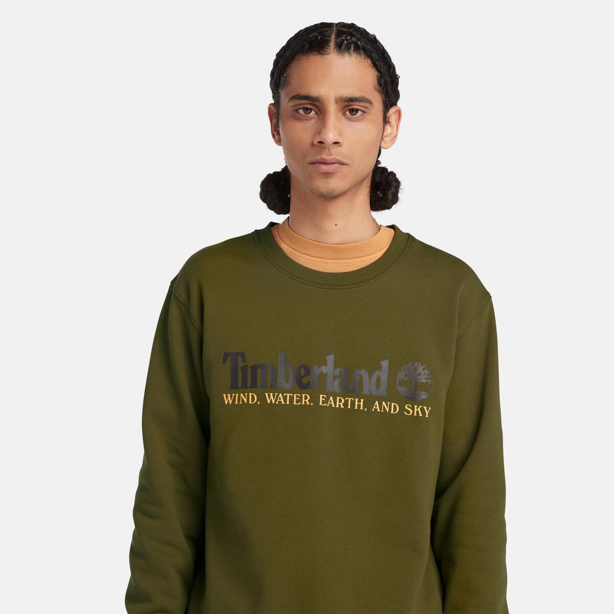Suéter Timberland Hombre Front Graphic Verde - My Shuzz - Tienda Online ...