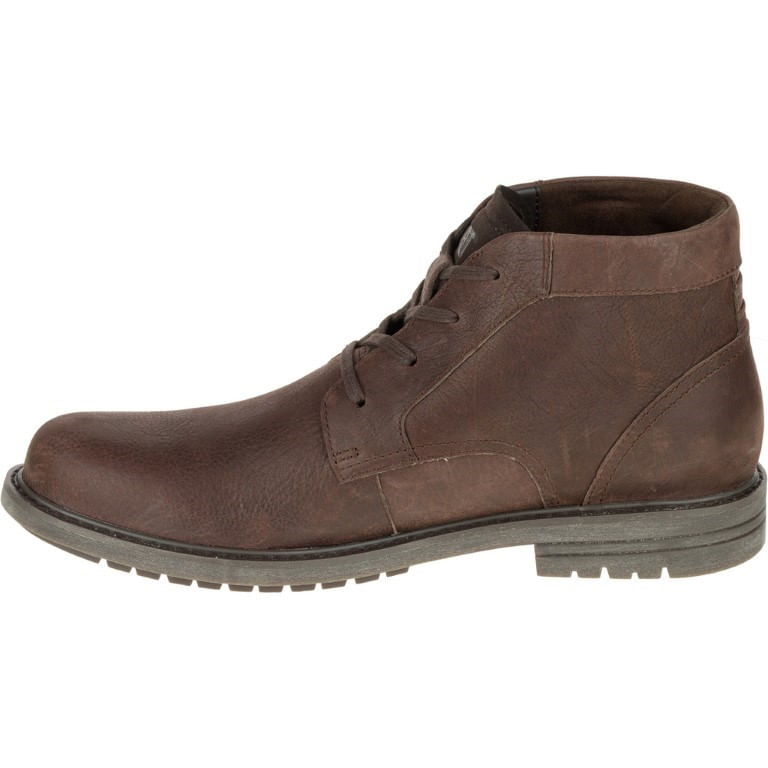 Bota Cat Hombre Brock Marron - Cat Lifestyle Paraguay - Tienda Oficial