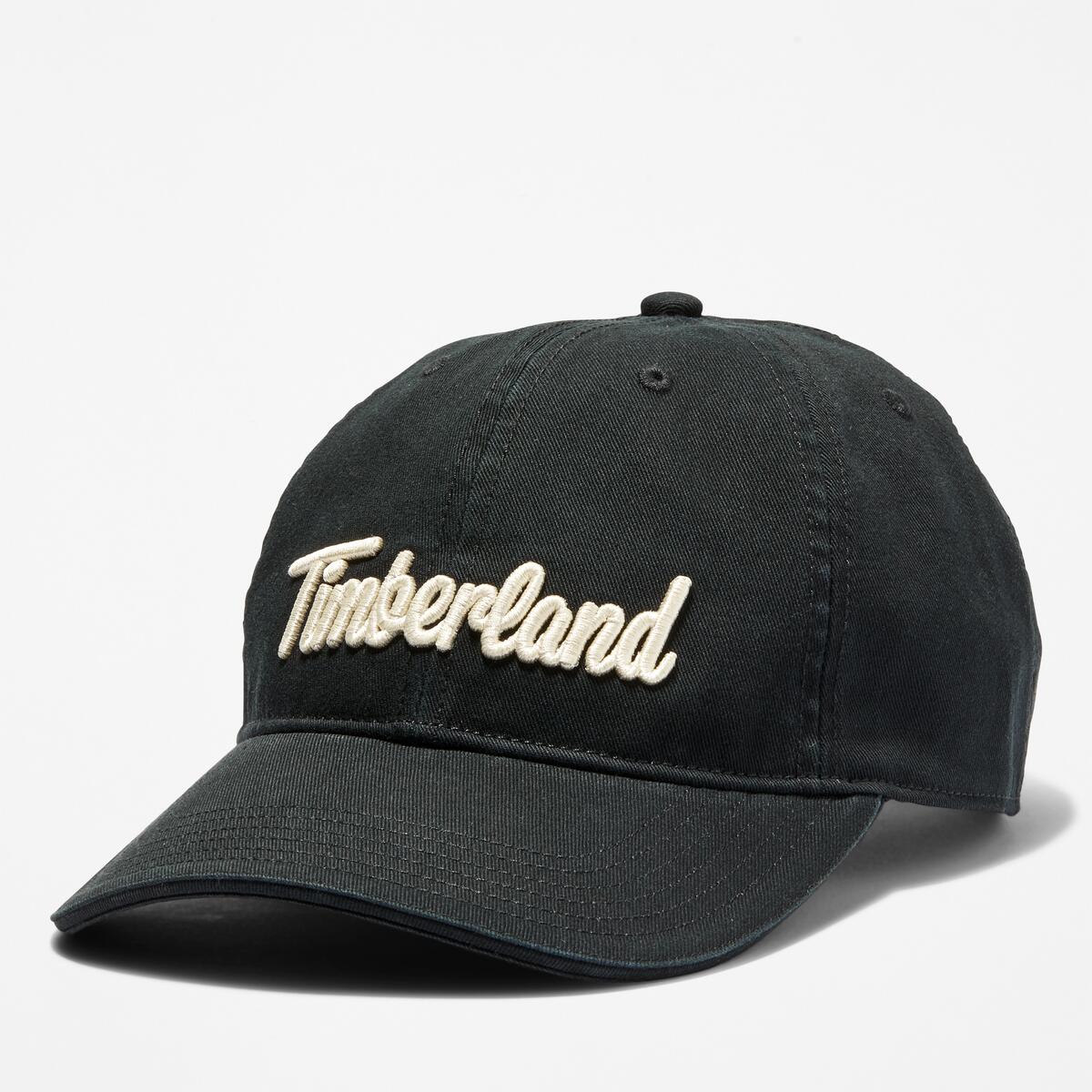 Kepi Timberland Hombre Logo Bordado Negro - Timberland