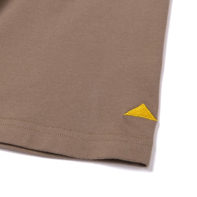 Polo Cat Hombre Cat Logo Pique Polo Marron - My Shuzz - Tienda Online ...