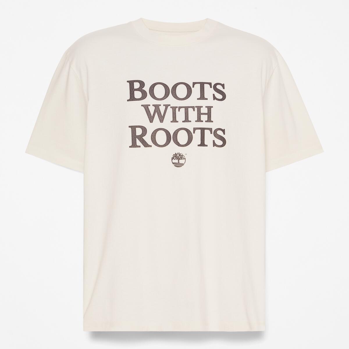 Remera Timberland Hombre Slogan Beige - Timberland Paraguay – Tienda ...