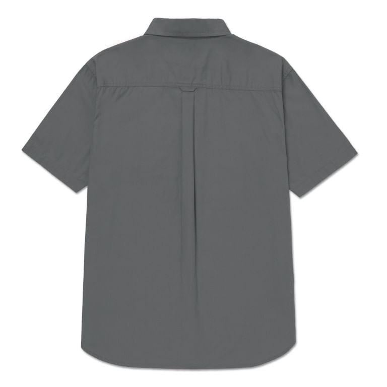 Camisa Cat Hombre Poplin S/S Shirt Gris - Cat Lifestyle Paraguay ...