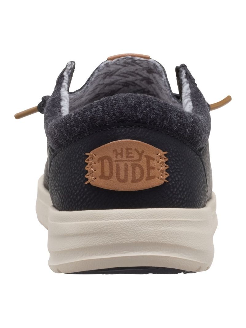 Alpargata Hey Dude Niños Paul Y Classic K Negro - My Shuzz - Tienda ...